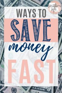 Smart Ways to Save Money Fast - It's a Southern Life Y'all