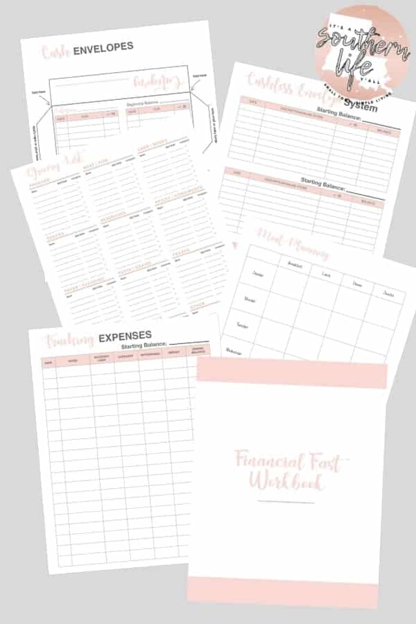 Budget Paid Monthly Landing page - It's a Southern Life Y'all