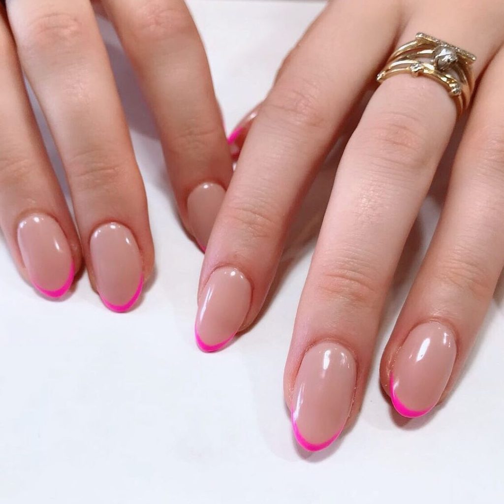 55+ Best Pink French Tip Nails Designs and Ideas - It's a Southern Life ...