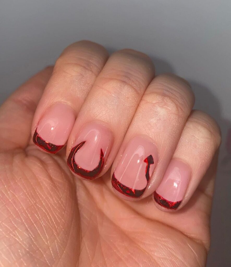 57+ Gorgeous Halloween Dip Nail Ideas 2025 - It's a Southern Life Ya'll