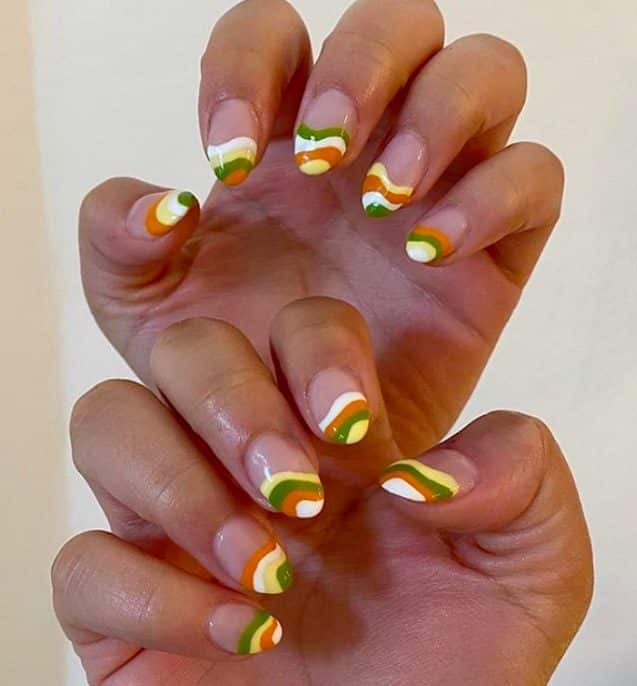 39 Ideas for Retro 70s Inspired Nails - It's a Southern Life Ya'll