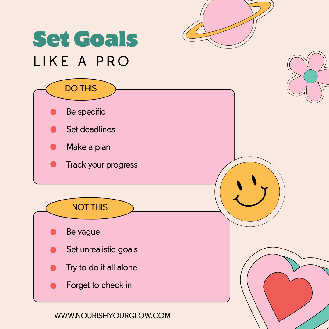 New Month New Goals : 10 Tips for Goal Setting