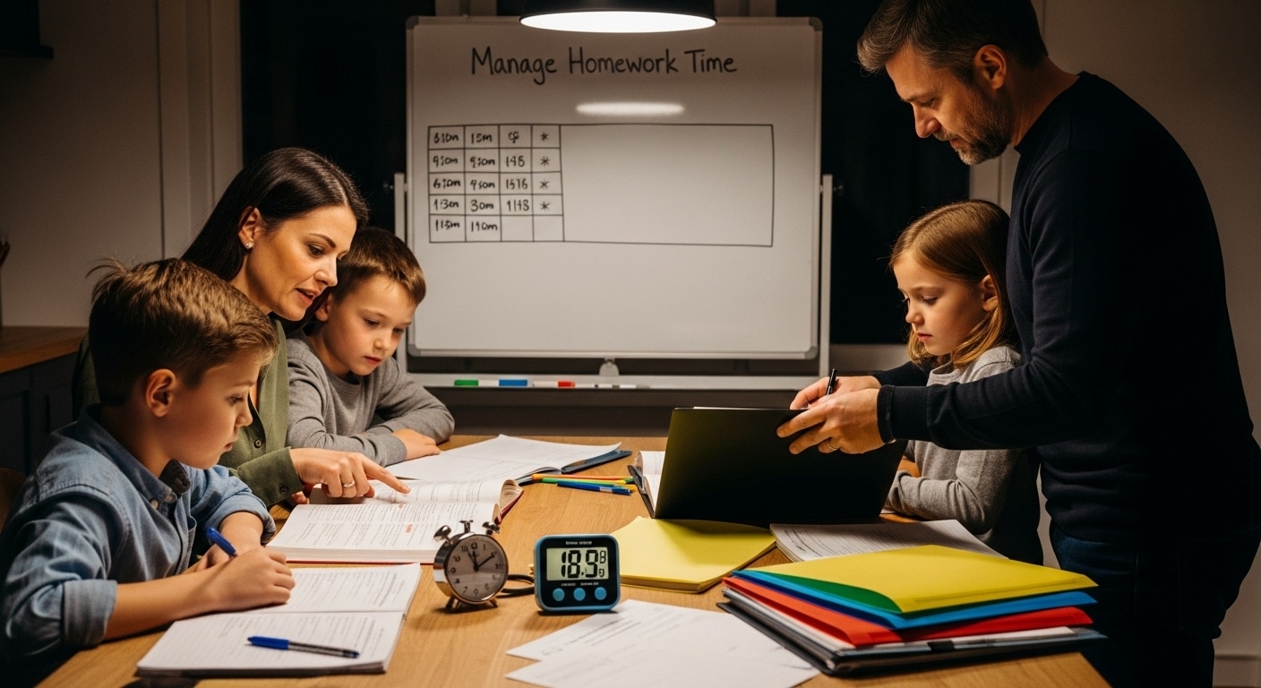 Effective Ways to Manage Homework Time for Families