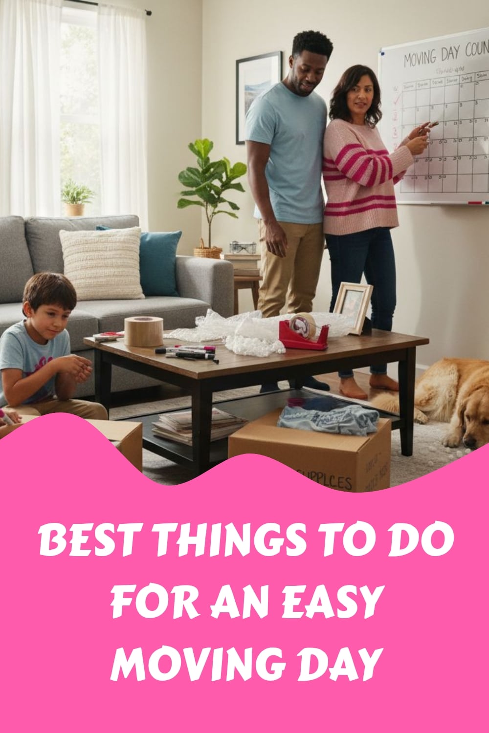 Best Things to Do for an Easy Moving Day